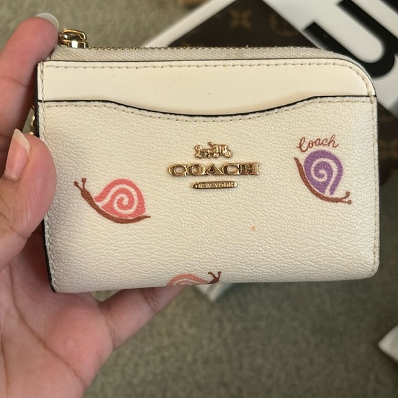 Coach | Bags | Coach Coin Purse Wallet Limited Edition Snail Authentic ...